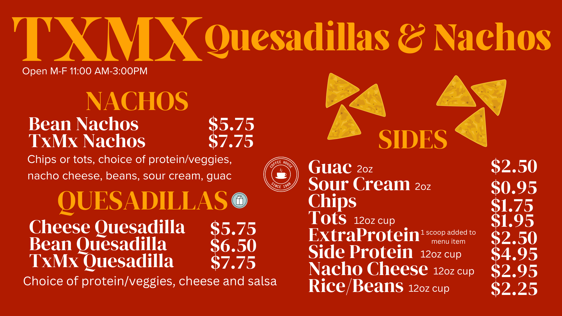 TxMx | ASUCD Coffee House